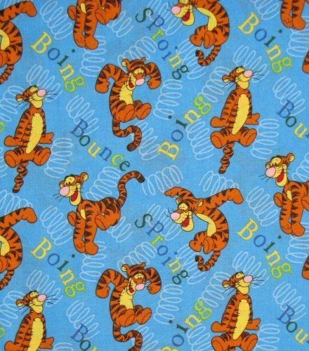 Winnie the Pooh Tigger Fabric – NsaaQuilting
